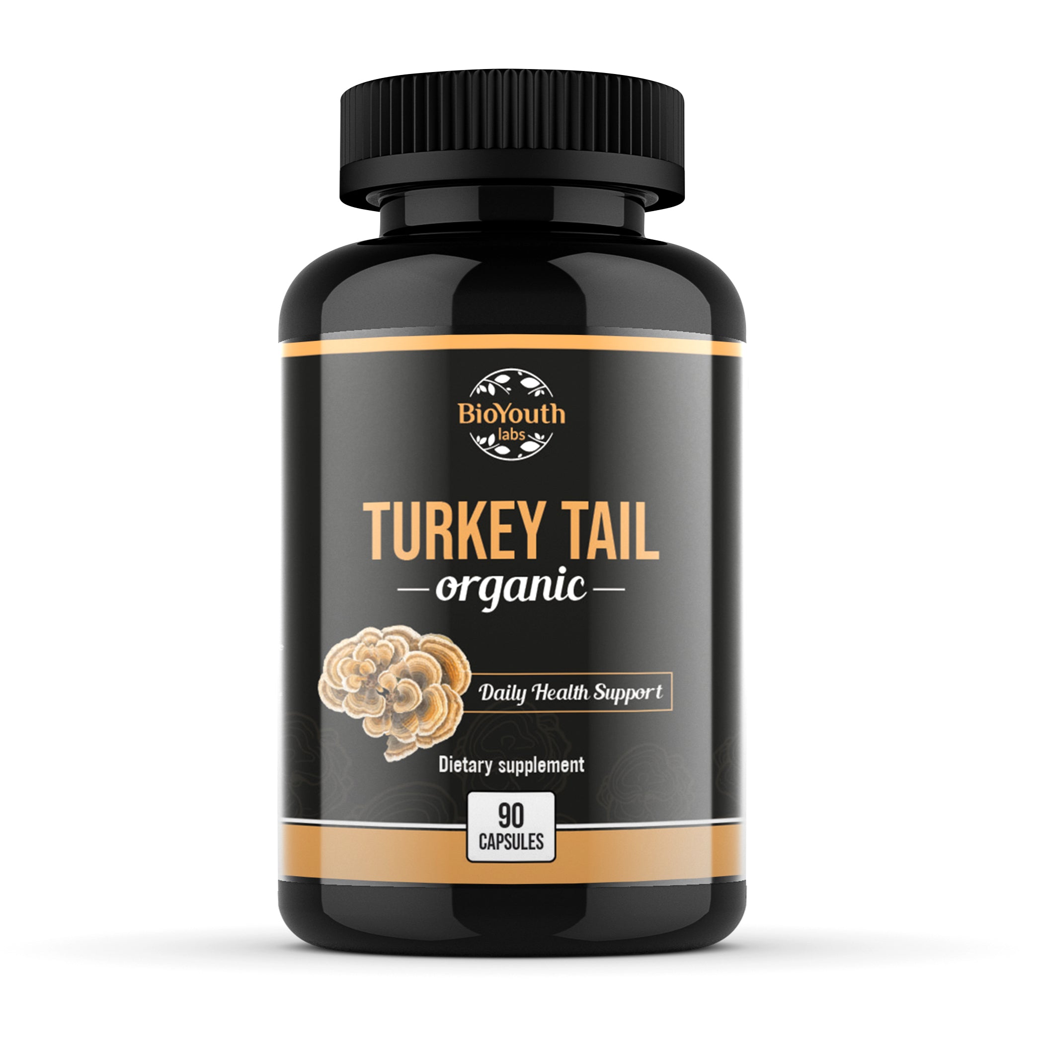 Natural Organic Turkey Tail Immune Support | BioYouth Labs