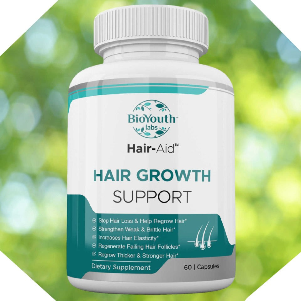 Shop Natural Hair Growth Supplement | BioYouth Labs